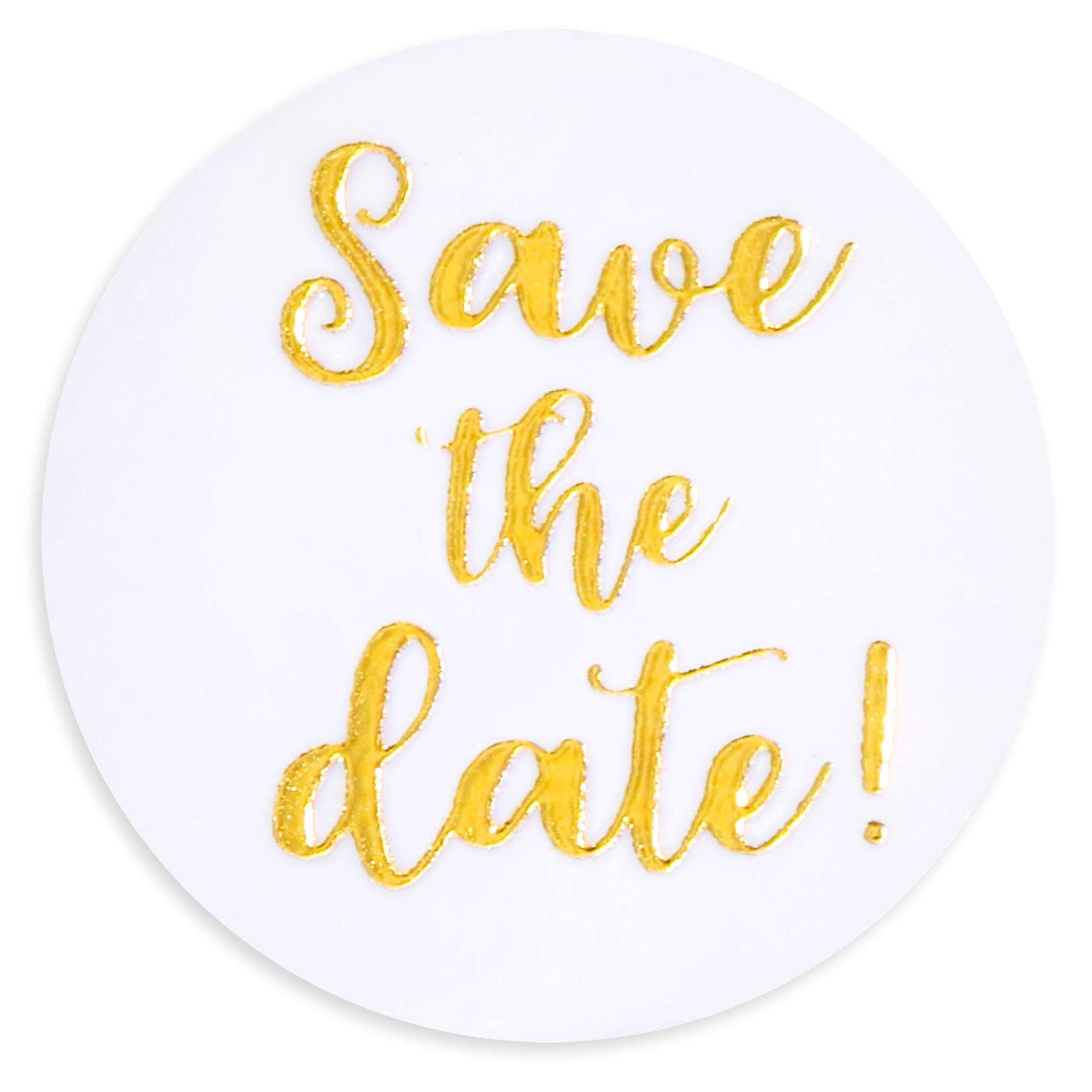 Paper Junkie 200-Count Save the Date Envelope Seal Sticker Labels, 1 Inch