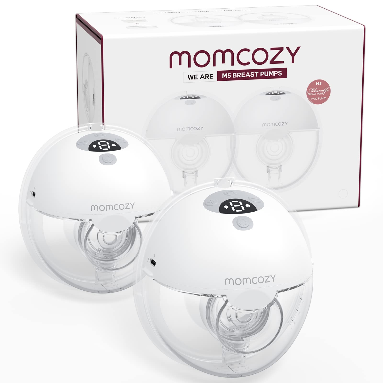 Pump Hands Free Wearable Pump for Moms Women 2 PCS