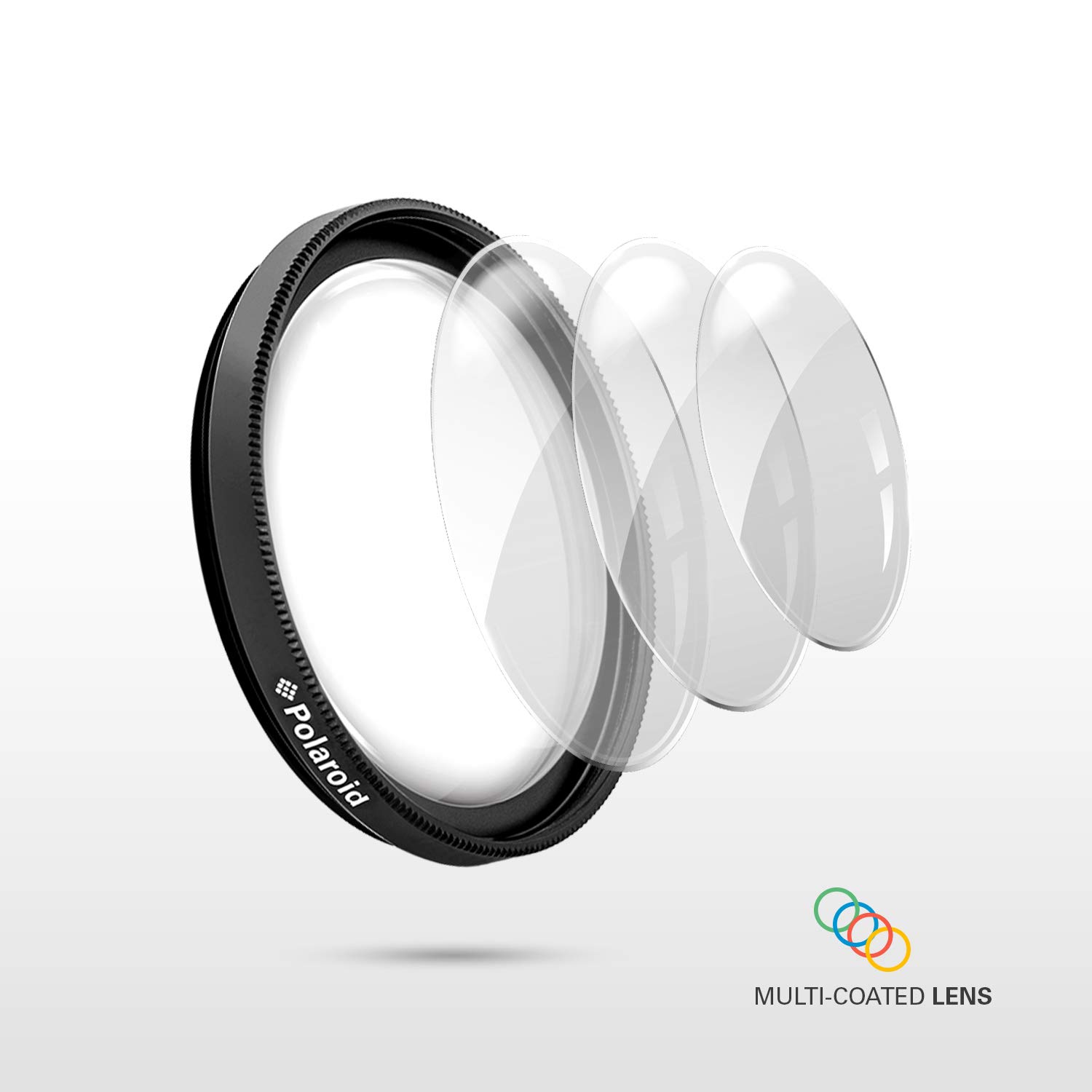Polaroid Optics 49mm 4-Piece Filter kit Set for Close-Up Macro Photography; Includes +1, +2, +4 & +10 Diopter Filters & Nylon Carry Case β Compatible w/ All Popular Camera Lens Models