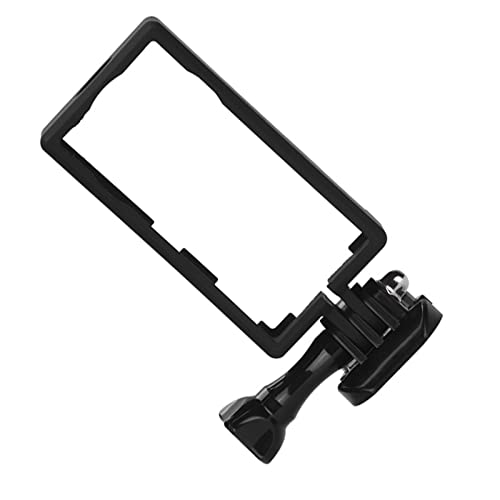 unknowns ABS Camera Cage Rig Stabilizer Compatible with DJI Action 2 Vlog Camera with Cold Shoe Interface Protection Fittings Frame case for DJI Action 2