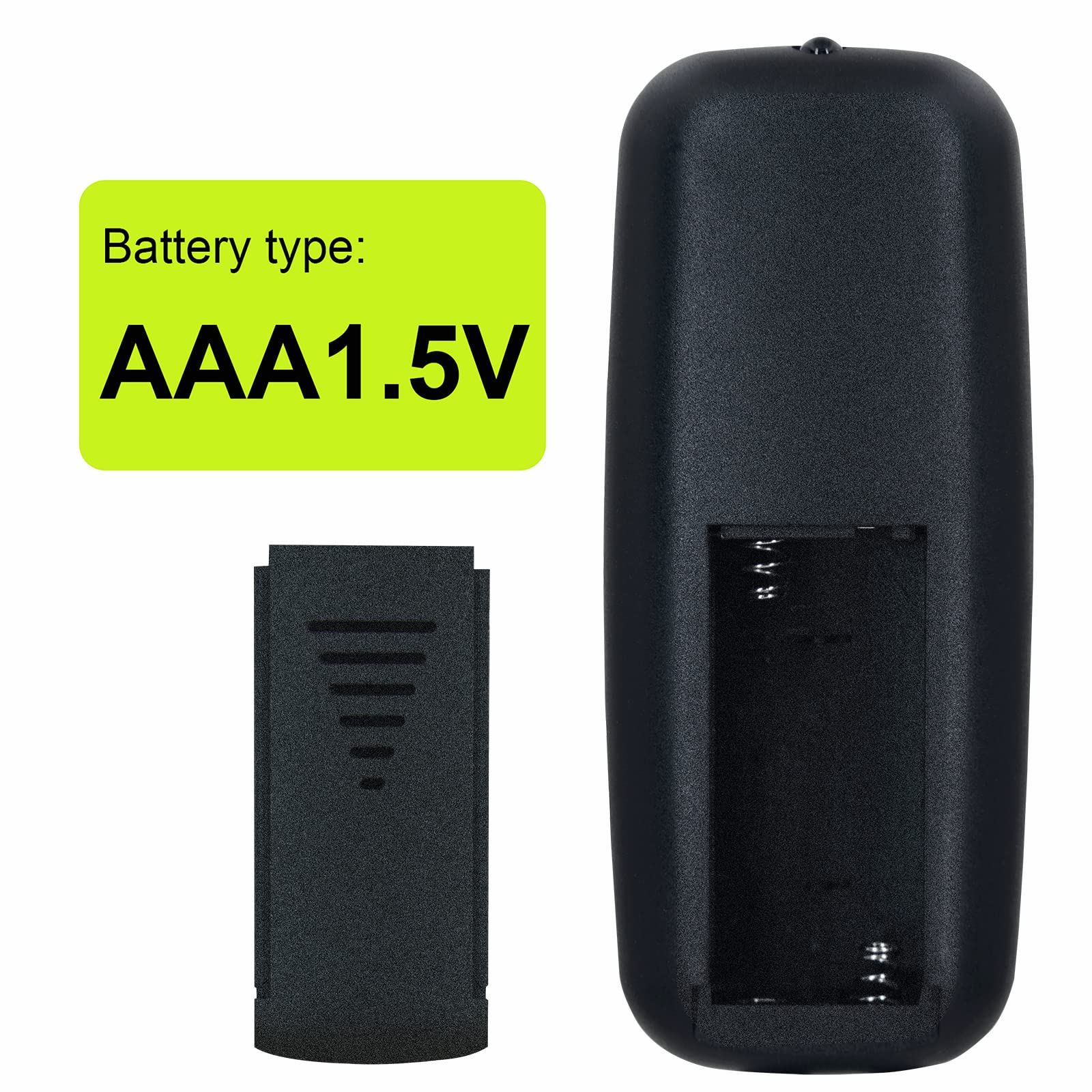 Replacement Remote Control for GMHome ZCR Electric Fireplace Heater Remote Control