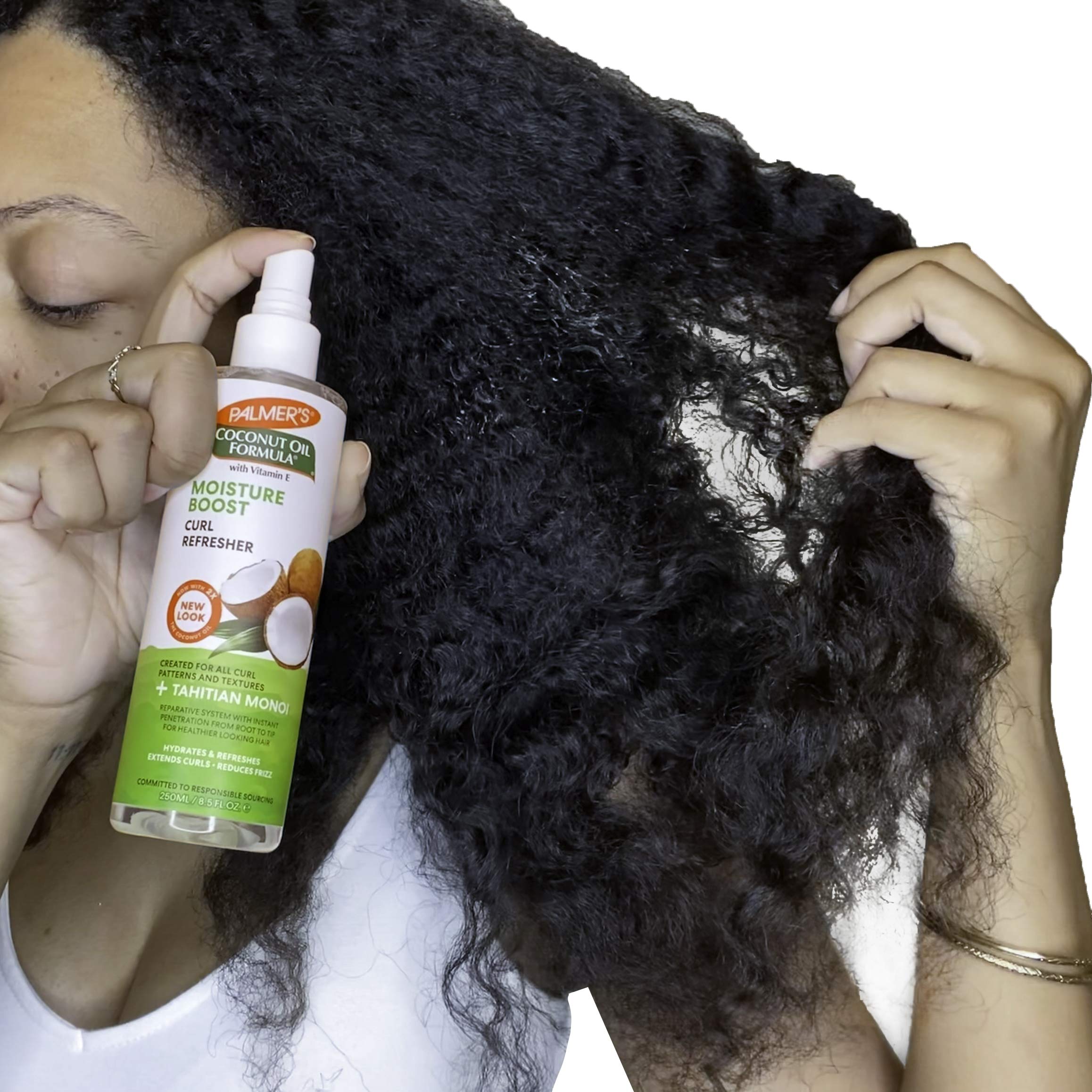 Palmer's Coconut Oil Formula Moisture Boost Curl Refresher Spray, 8.5 Ounce
