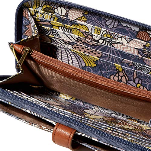 Sakroots womens Women s Large Smartphone Crossbody, Shadow Flower Power, One Size US