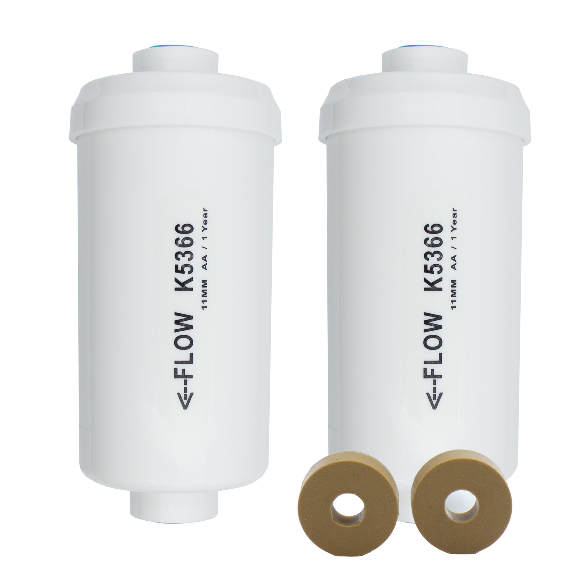 Renami Fluoride Filter, Replacement for Berkey® PF-2® Fluoride and Arsenic Reduction Elements, Compatible with Berkey® Gravity Filtration System, Natural Defluorination Filter Material, Pack of 2