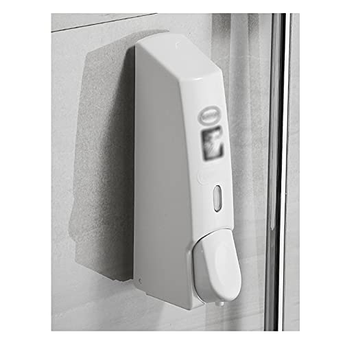 Soap Dispenser Bathroom Wall-Mounted Foam Soap Dispenser Small and Large-Capacity Plastic Dispenser Can Replenish Liquid White 600ml / 21oz Kitchen Soap Dispenser