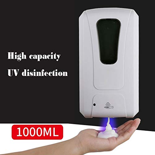 Soap Dispenser Bathroom Hotel Automatic Sensor Soap Dispenser Wall-Mounted Punch-Free Bathroom Smart Foam Soap Dispenser Kitchen Soap Dispenser (Color : Manual)