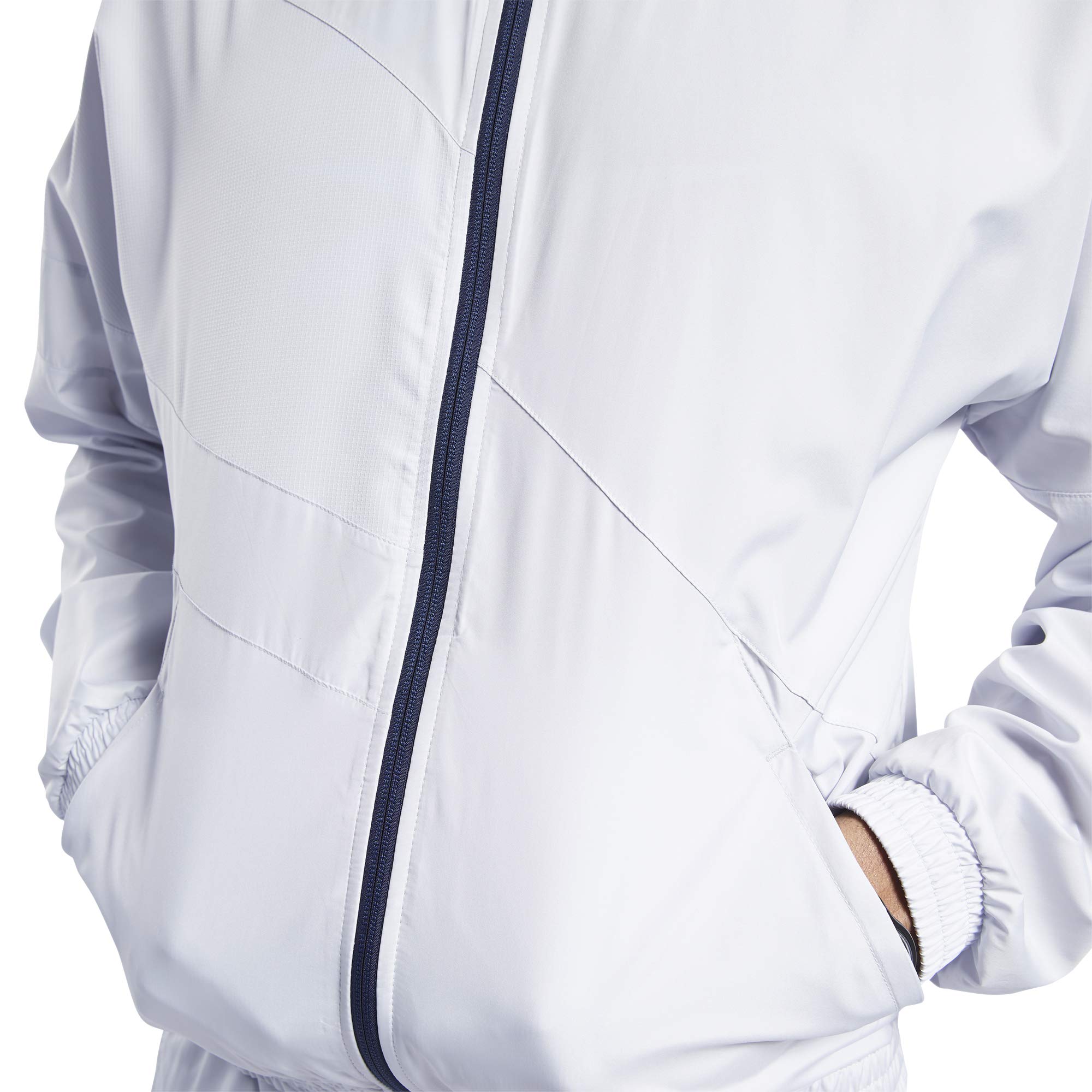 Reebok ReeCycle Track Jacket, Porcelain, L