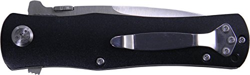 World's Best Step-Dad Folding Pocket Knife with Pocket Clip - (Black Handle)