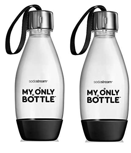 SodaStream Fizzi Sparkling Water Maker with CO2 Carbonator and 2 Extra Bottles -