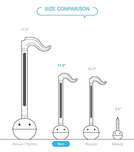 Otamatone "Neo 10th Anniversary Special Edition [Japanese Version] Black - Japanese Electronic Musical Instrument Synthesizer