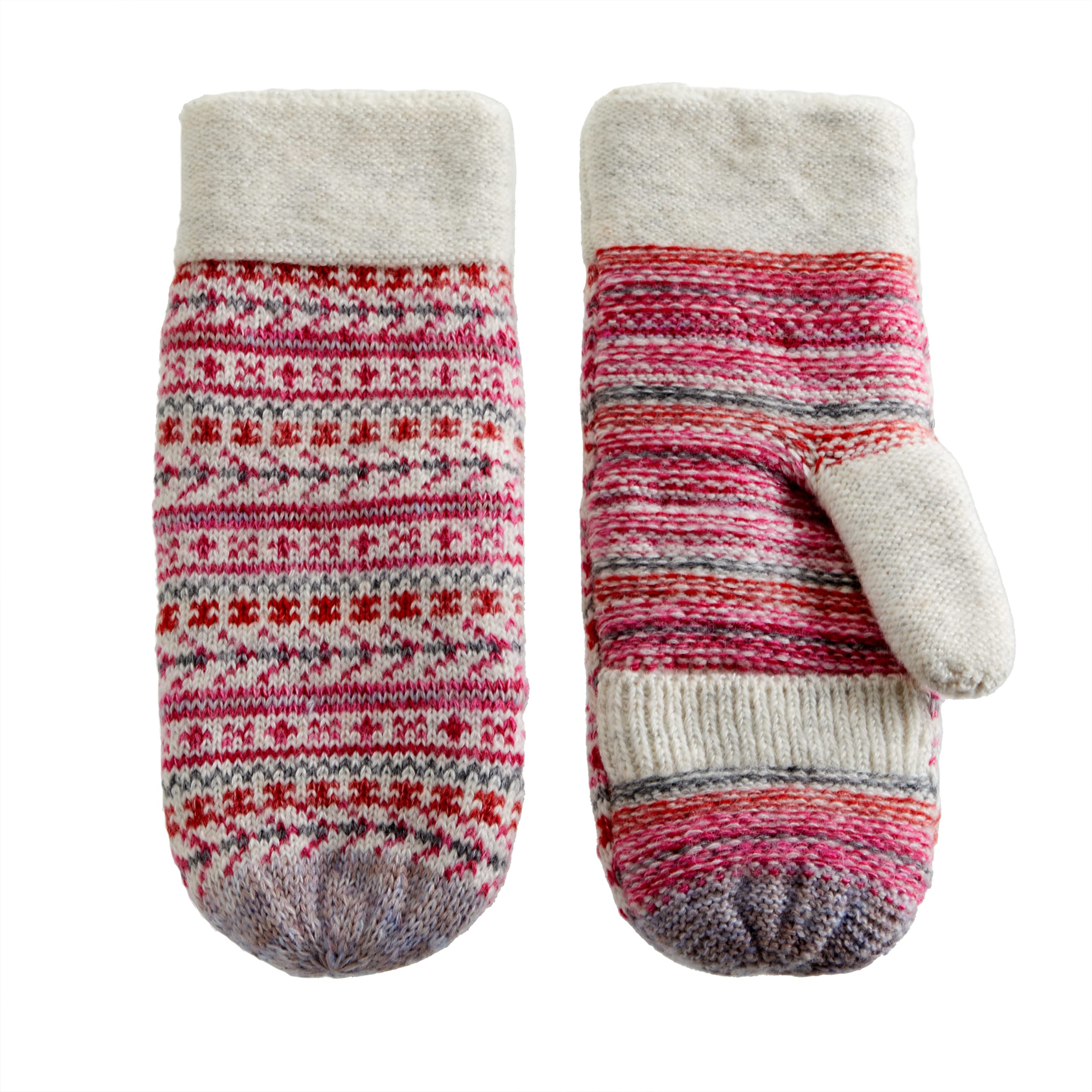 VIA BY SKL STYLE Women's Recycled Knit Mittens, One Size