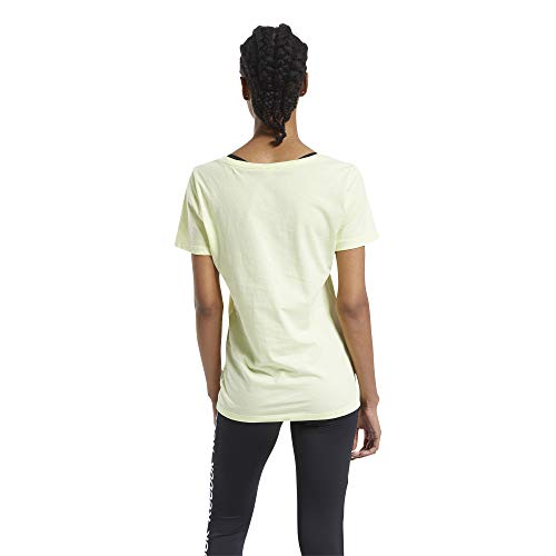Reebok Training Essentials Graphic Vector Tee, Lemon Glow, M