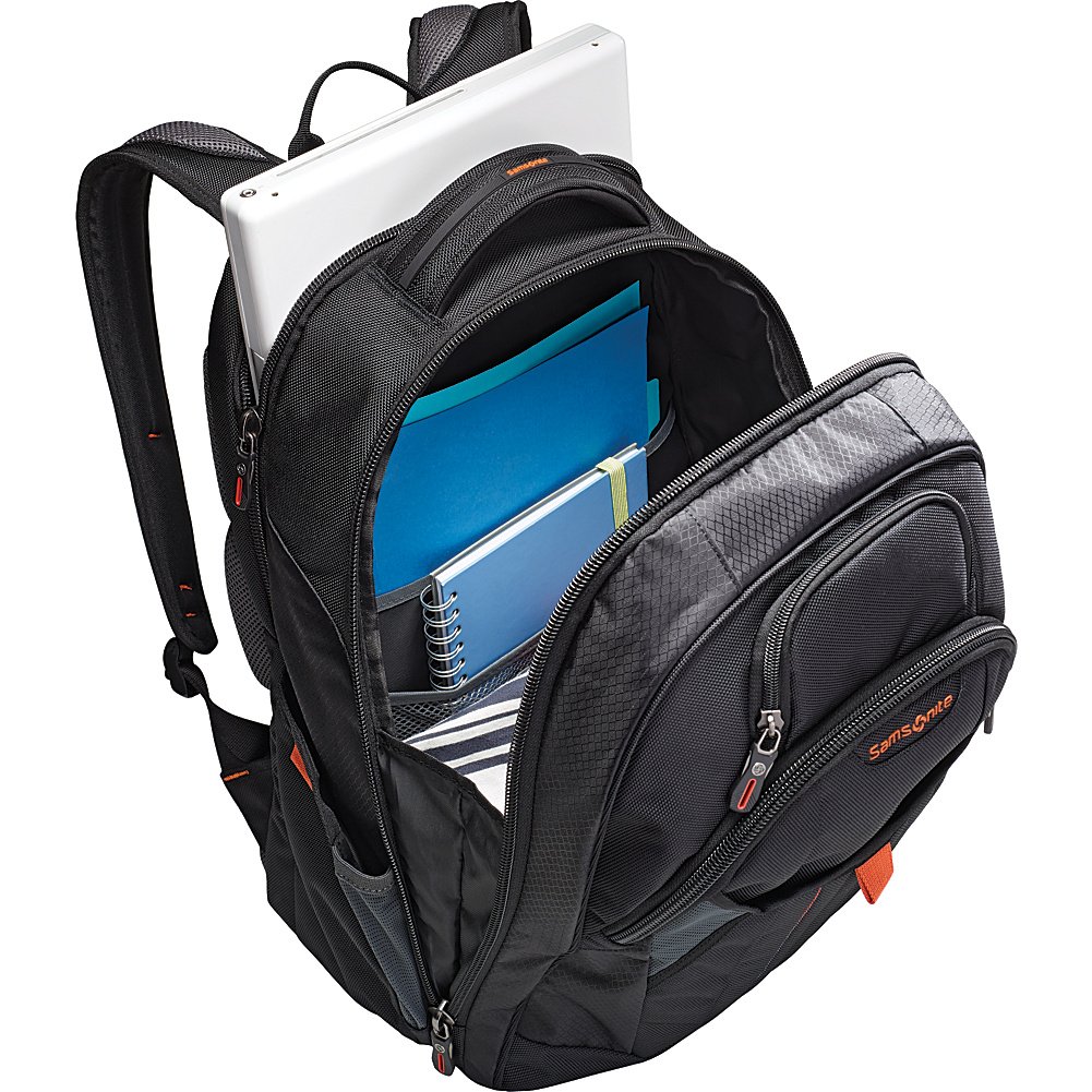 Samsonite Tectonic 2 Large Backpack, Black, 18 x 13.3 x 8.6