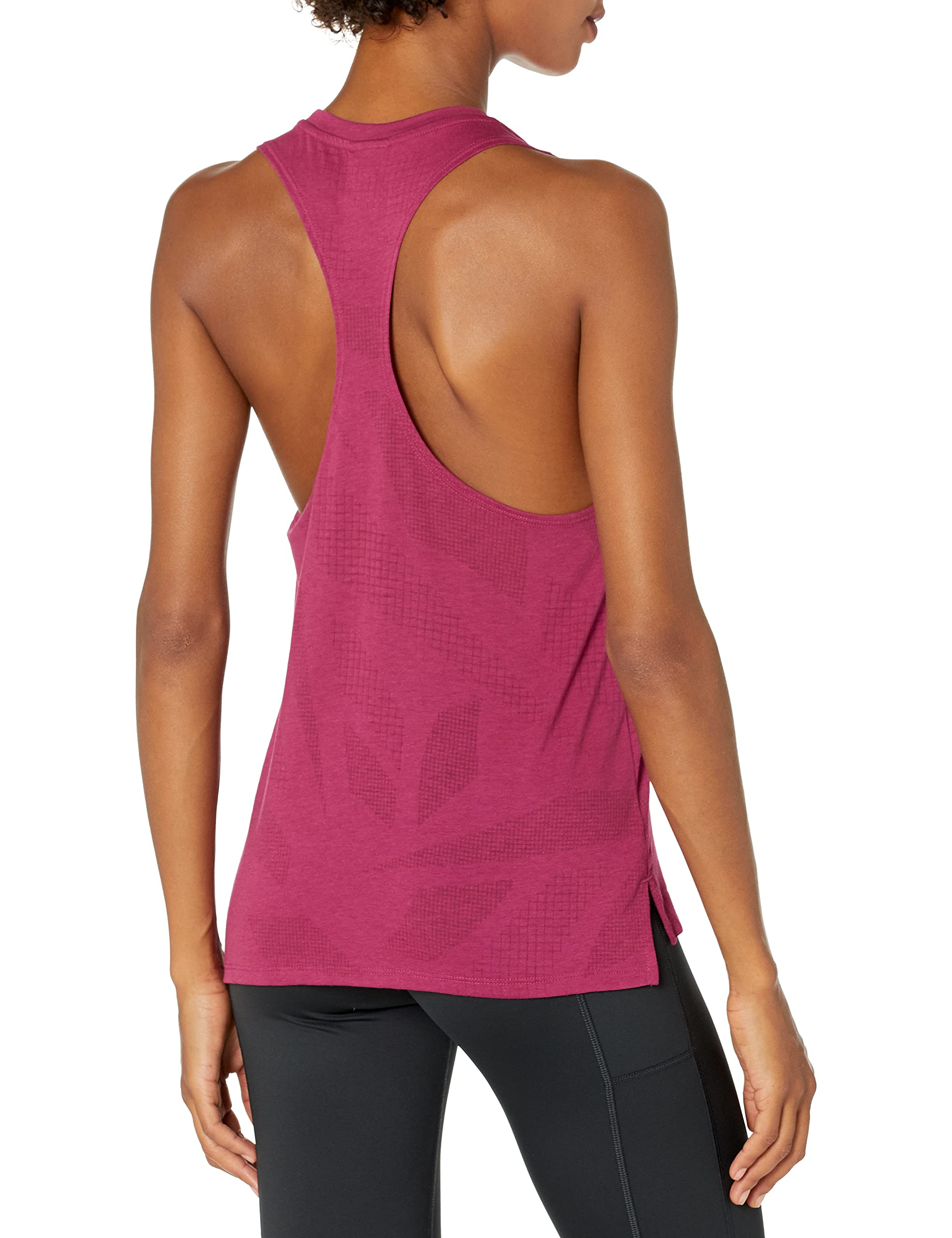 Reebok Women's Standard Burnout Tank, Punch Berry, Medium