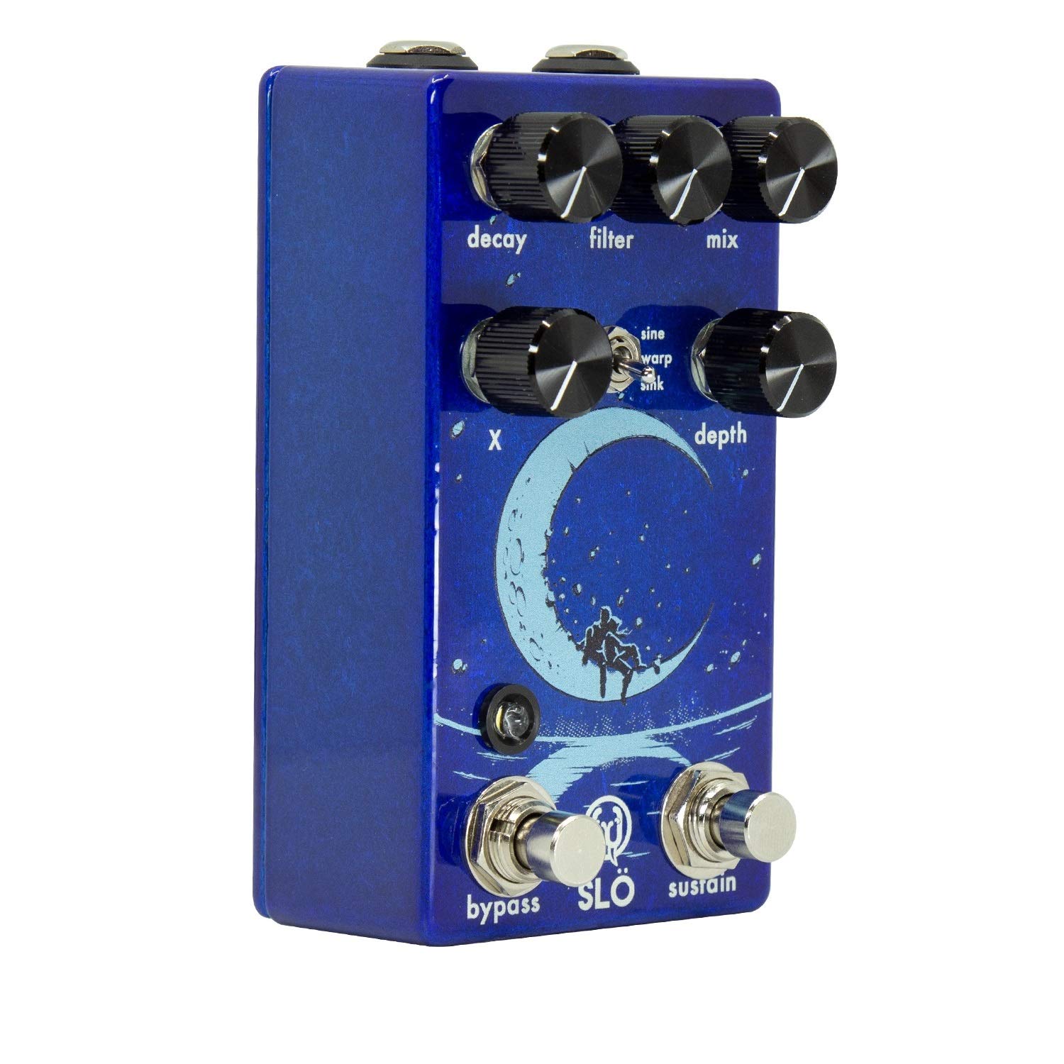 Walrus Audio Slö Multi Texture Reverb Guitar Effects Pedal, Standard (900-1047) & D'Addario Accessories PW-CT-9V DC Power Adapter – Minimize Need to Change Batteries on Pedalboard