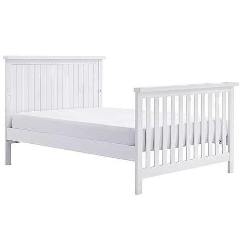 Soho Baby Everlee 4-in-1 Convertible Crib, Whitewash