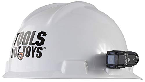 Streamlight 69333 Vantage II 350-Lumen Industrial Hard Hat Mount Light with Blue LED Tail Light, Black