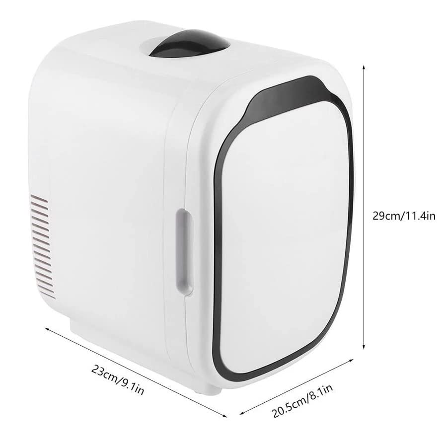 N/A 6L Mini Fridge Refrigerator Heating Cooling Box for Car Home Use Cigarette Lighter Electric Freezer