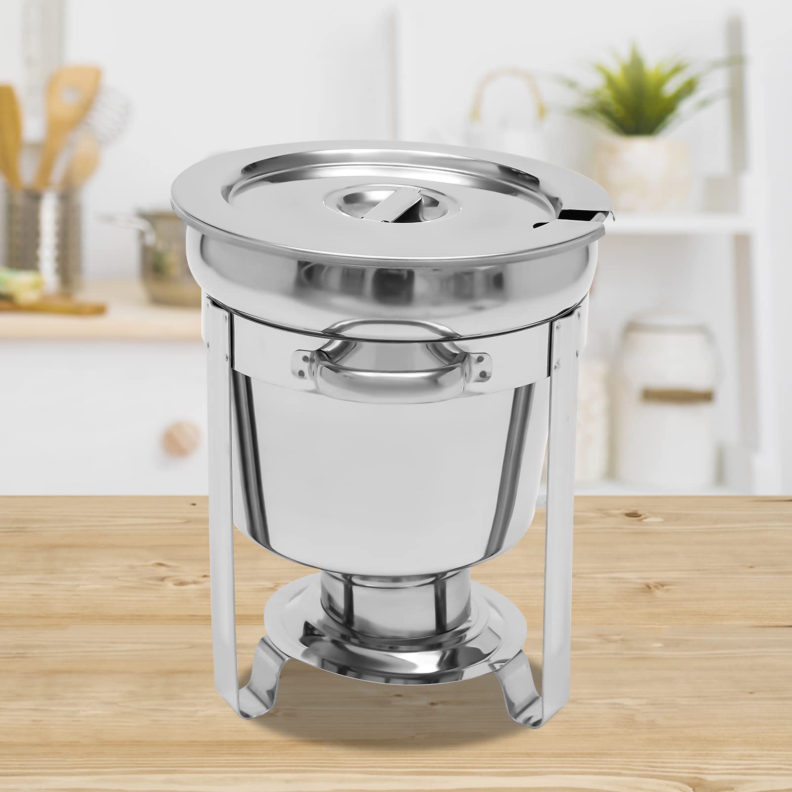Soup Warmer,7.4 Qt. Soup Catering Supplies Food Warmer,Chafing Dish Buffet Set, Food Warmers for Parties