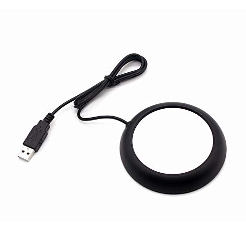 USB, 3 inch Diameter Mug Warmer (Black)
