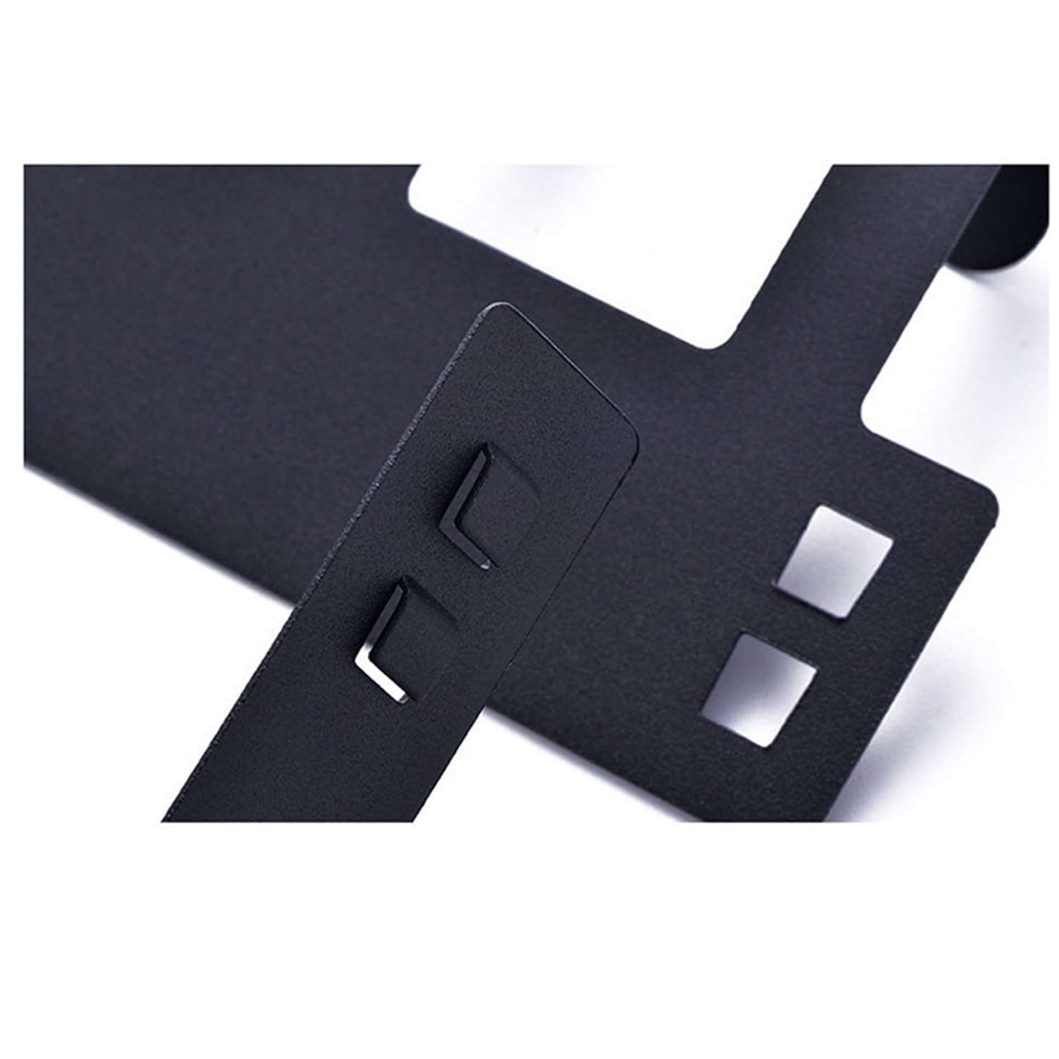 pekox Over The Door Hook with 6 Hooks for Towels, Clothes, and Bathroom Black Door Hanger and Towel Rack, Space Saving Coat Hanger Rack (Black 2)