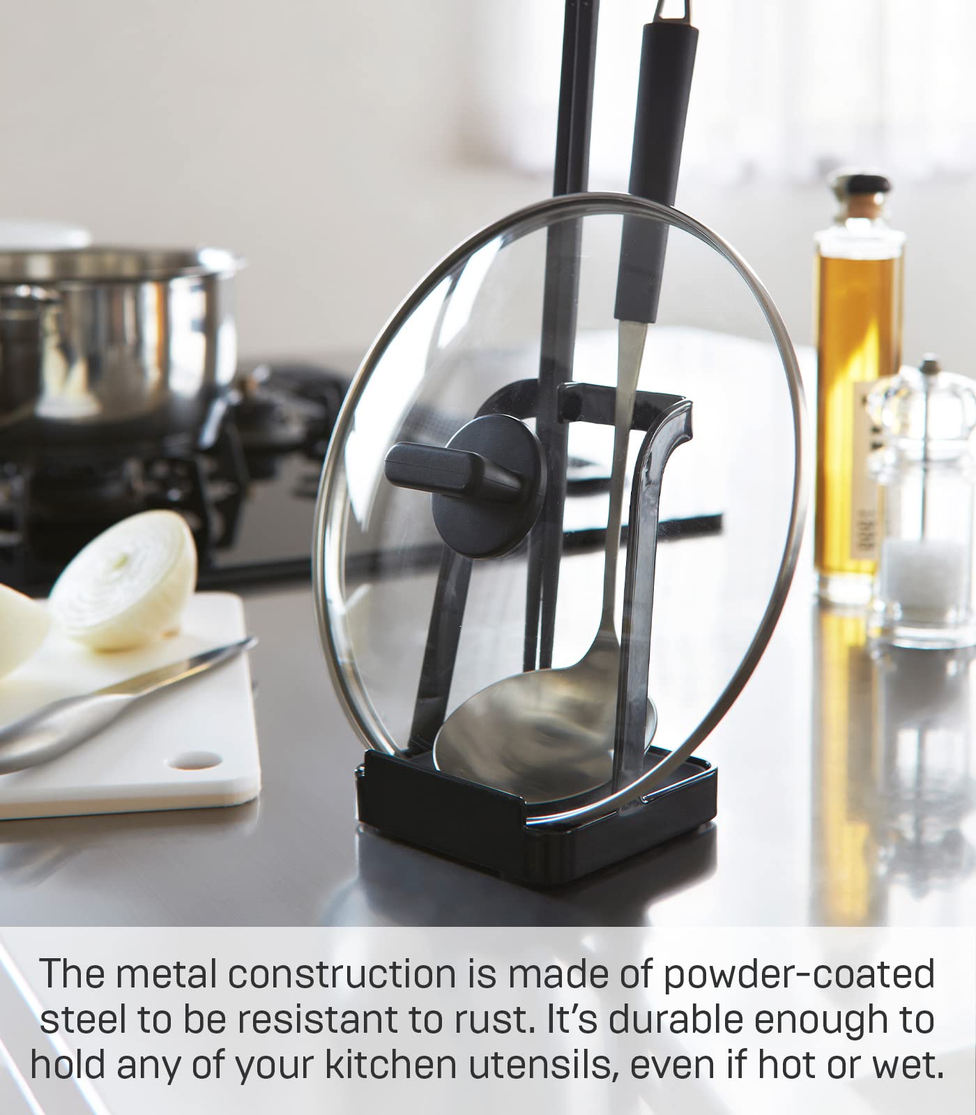 Yamazaki Home Kitchen Utensil Holder and Eco Stand Bundle (2249, 6785)