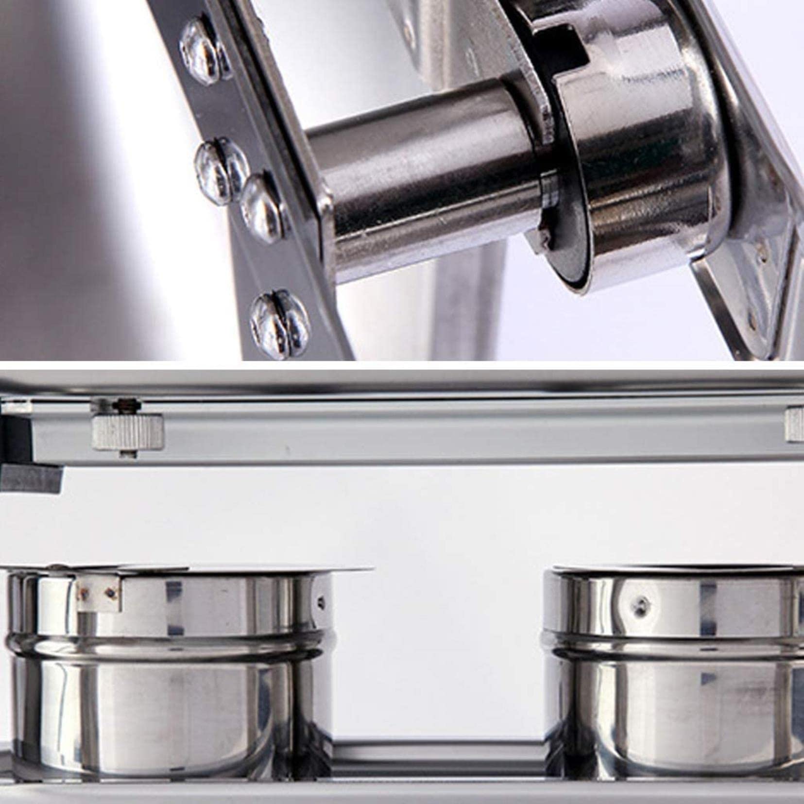 UZOURI Rectangle Chafing Dish Set, 9L Chafing Dish Set Food Warmer Buffet, Stainless Steel Chafing Dish Sets, for Buffet Catering Kitchen Party