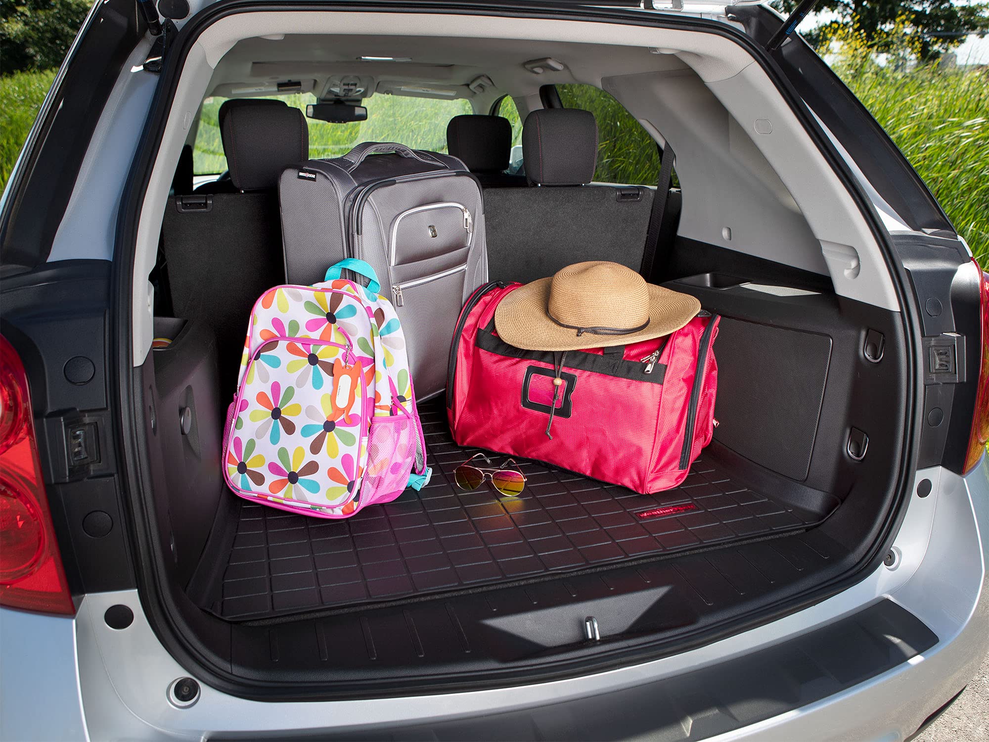 WeatherTech Cargo Trunk Liner for Nissan Rogue - Behind 2nd Row SeatBack (401405) Black