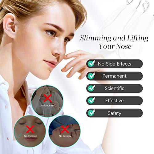 Nose Shaper Clip Nose Beauty Up Lifting Silicone Nose Bridge Wide Crooked Nose High Up Tool