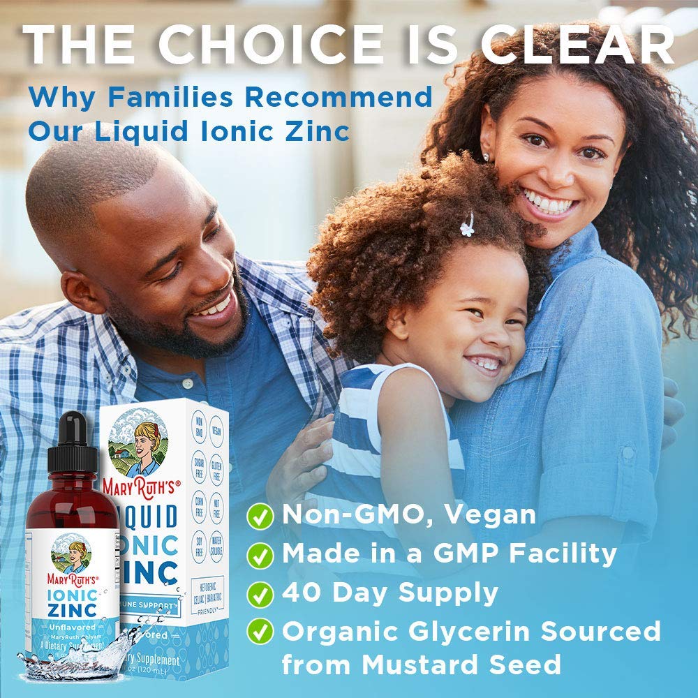 Vitamin B 12 Spray & Ionic Liquid Zinc Drops Bundle by MaryRuth’s | Energy Support | Neurofunctions Support | Immune Support | Skin Health Supplement for Men and Women.