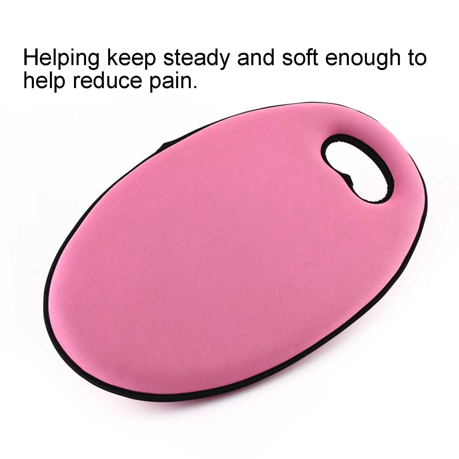 SUFUBAI Thick Memory Foam Kneeling Pads, Portable Oval Kneeler Mat Gardening Knee Pads Cushion Knee Pads for Gardening Knee Protection