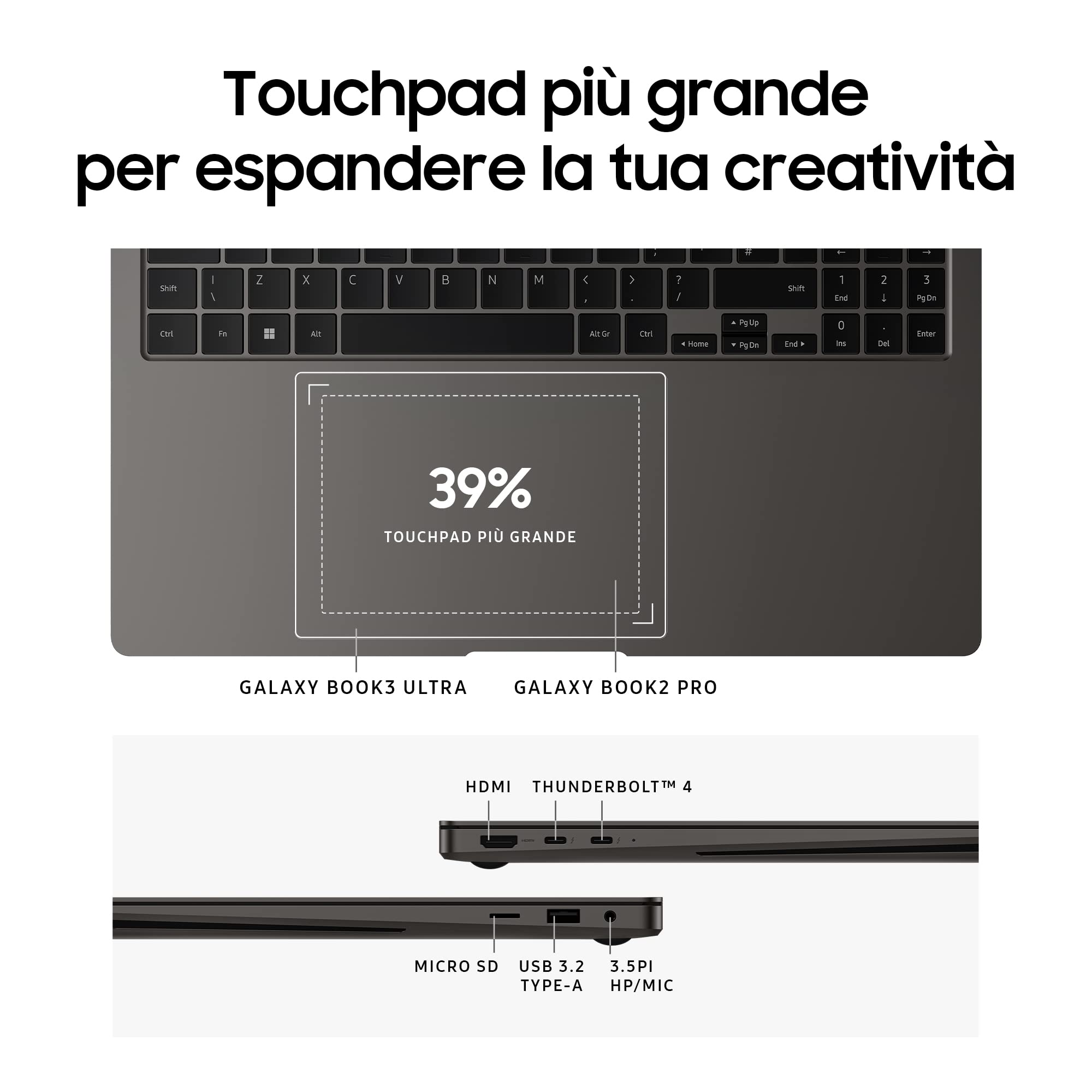 SAMSUNG Galaxy Book 3 Ultra 16" 3K AMOLED Laptop NVIDIA GeForce RTX 4070 Windows 11 Home- Graphite US Version (i9/32GB/1TB)