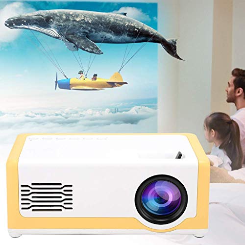 ZYZMH Portable Movie Projector, Video Games, Full HD Picture, LCD Home Cinema Projector Media Player