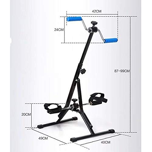 YFDM Indoor Steppers with Adjustable Handle Hand and Foot Equipment Home Fitness Bicycle Mini Cycling Bikes