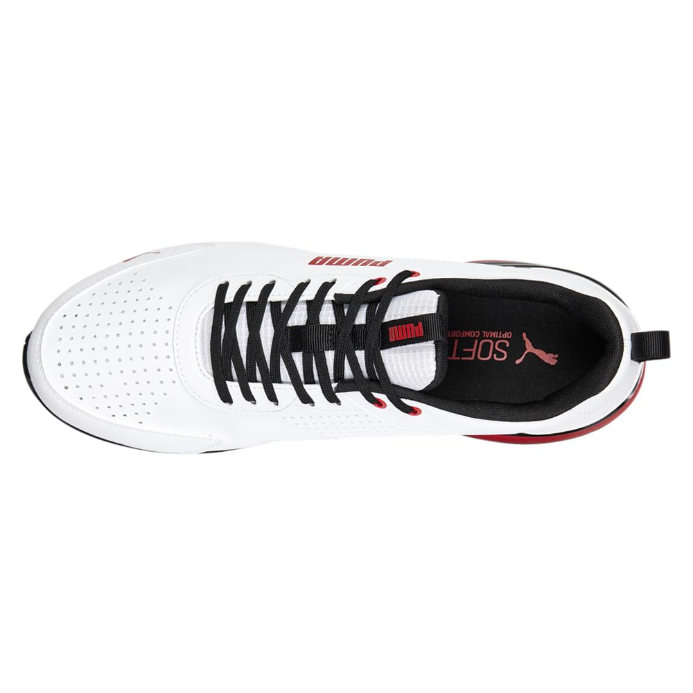 PUMA Mens Tazon Advance Bold Running Sneakers Shoes - White - Size 13 M