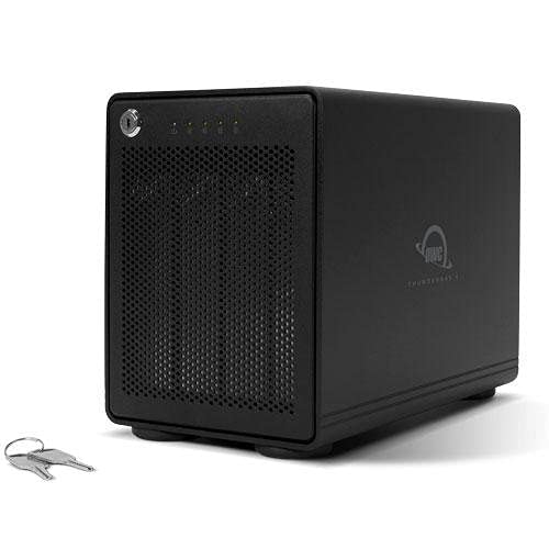OWC 56TB ThunderBay RAID 5 4-Drive HDD External Storage Solution with Dual Thunderbolt 3 Ports