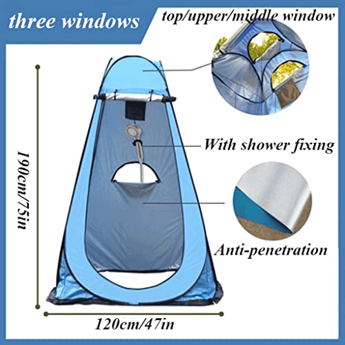 Premium Portable Dressing Room Pop Up Privacy Shower Tent Spacious Changing Room for Camping Hiking Beach Toilet Shower Bathroom Elegant