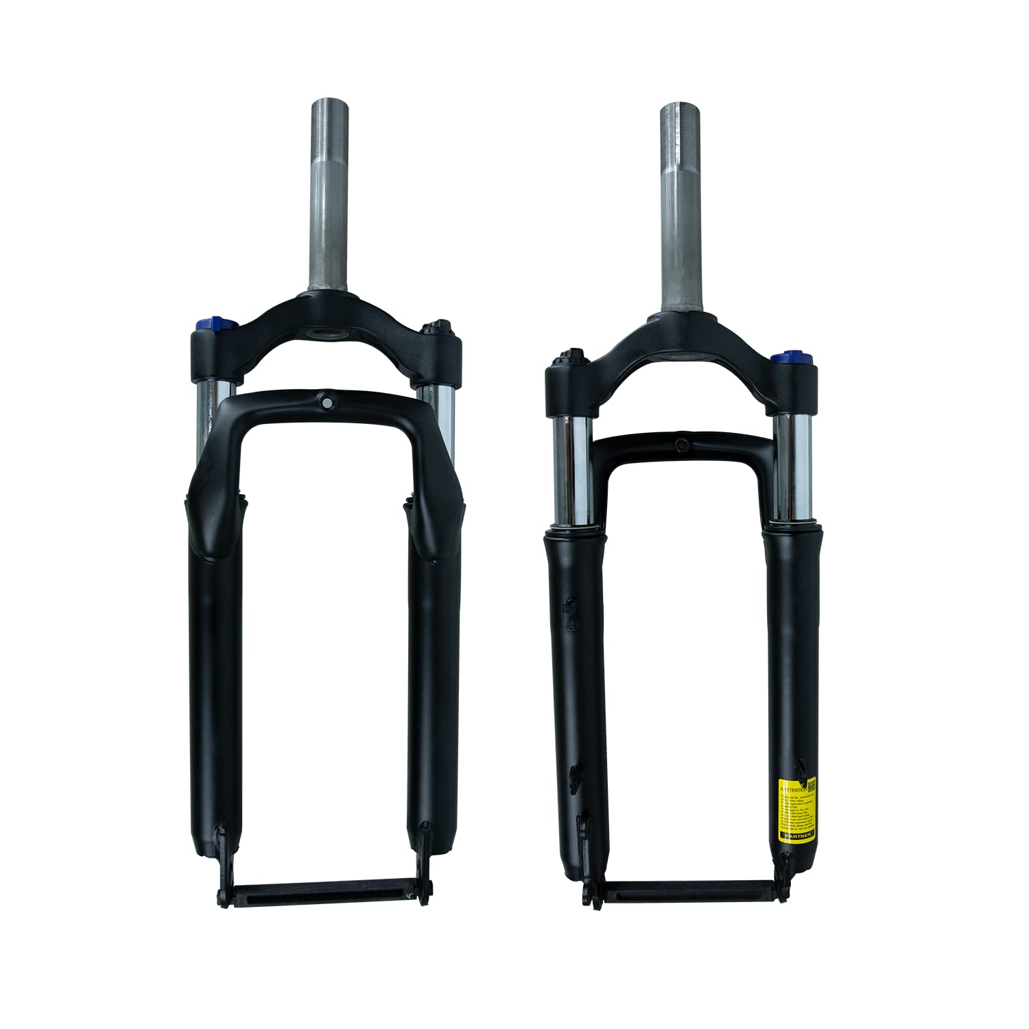 zbebiko Electric Bike Mountain Bikes Suspension Front Fork Lockable for Electric 20" x 4" Fat Tire Folding Bikes