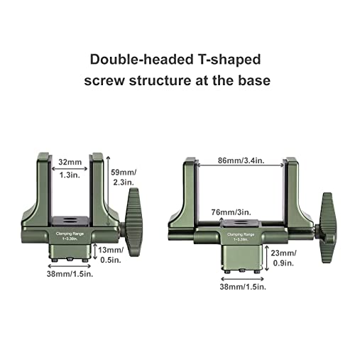 SUNWAYFOTO SM-86 Hunting Tripod Rifles Gun Rest for Shooting Saddle Mount to Arca Swiss Clamp Adapter