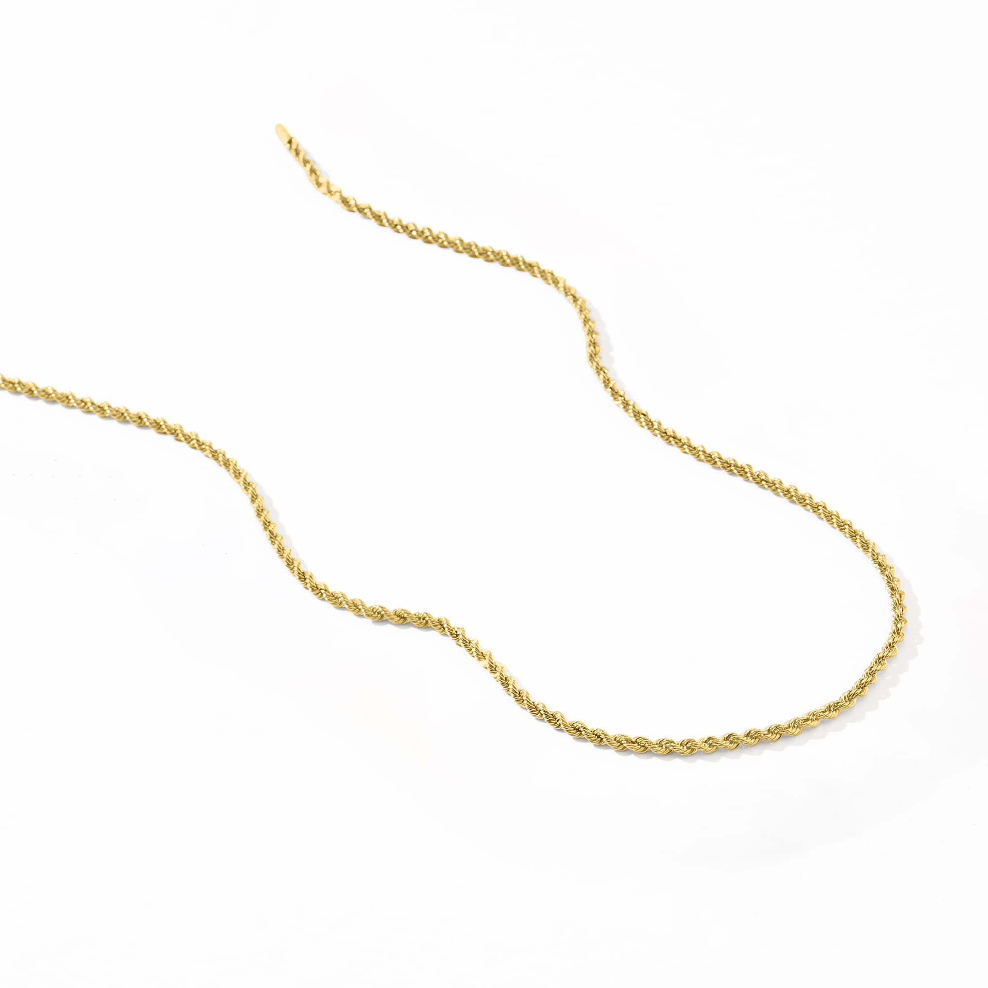Ross-Simons Italian 18kt Yellow Gold Rope-Chain Necklace. 20 inches