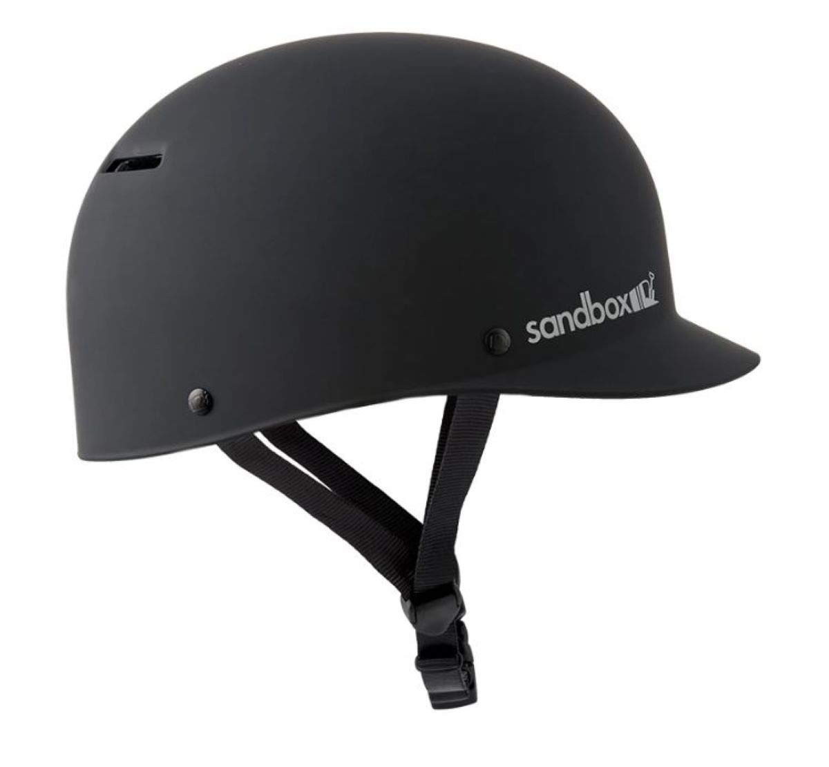 Sandbox Classic 2.0 Skate Helmet (Matte Black, Medium)
