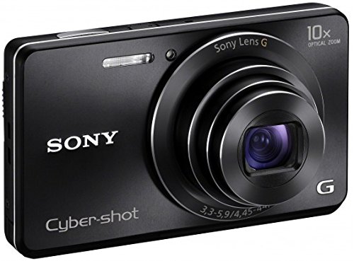 Sony Cyber-shot DSC-W690 16.1 MP Digital Camera with 10x Optical Zoom and 3.0-inch LCD (Black) (2012 Model)