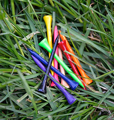 Pride Golf Tee 2-3/4" Way Long RIPSTIXX Golf Tee (65 Count), Purple