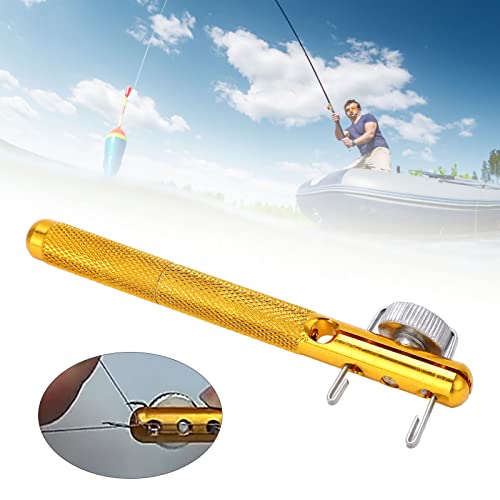 Yeuipea Fishing Knot Tying Tool,Fishing Knot Tier Tying Tool Hook Line Knotting Portable for Quick Knoting Hook Connection