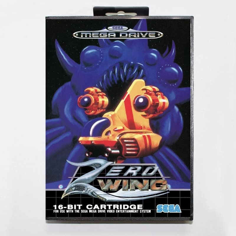 Zero Wing 16 Bit MD Game card For Sega Genesis & Mega Drive with Retail Box ( JAP SHELL )