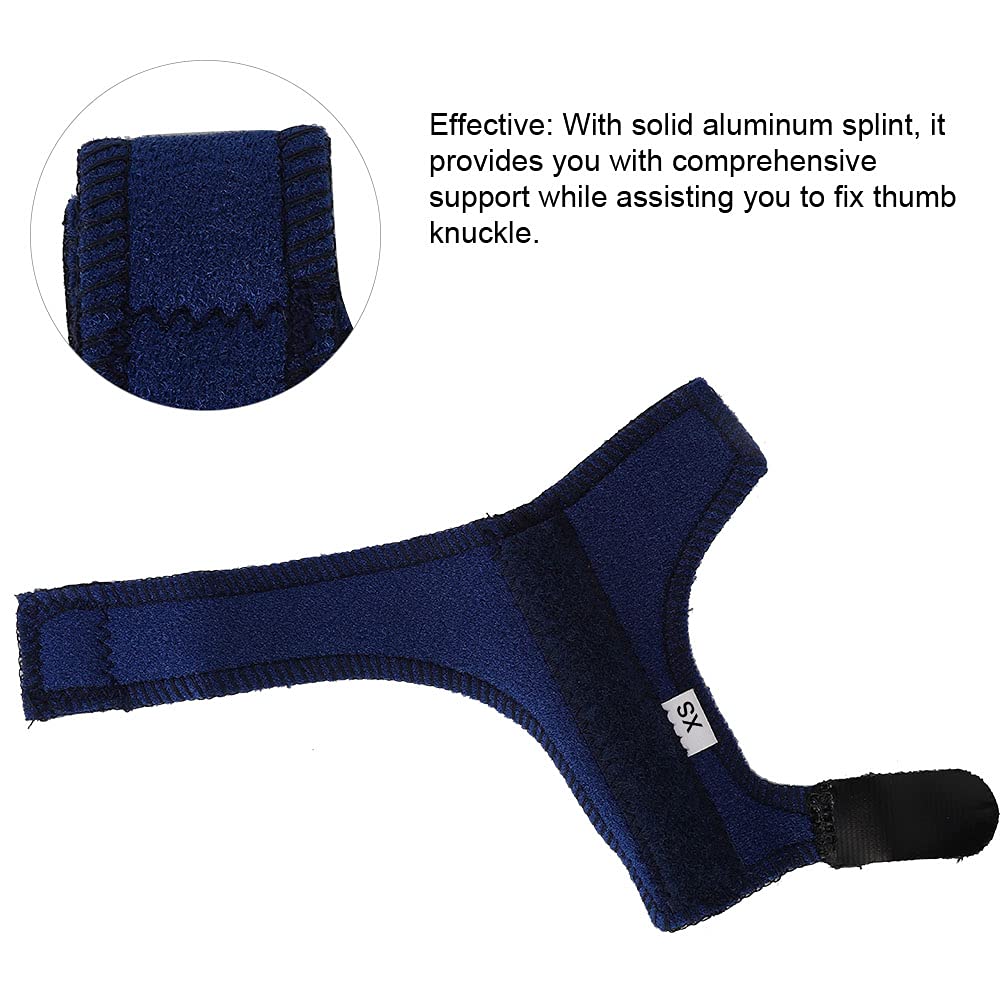 Weojeviy Thumb Brace for Kids, Trigger Finger Splint for Left or Right Hand,Support Brace for Straightening Broken Fingers, Injuries, Arthritis, Trigger Finger (XS)