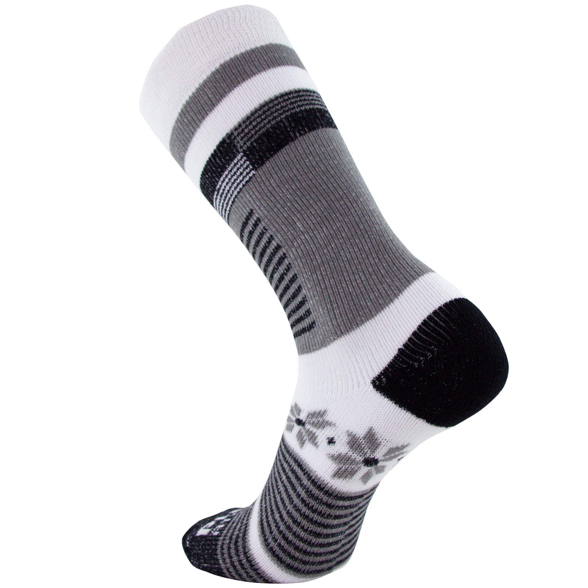 Pure Athlete Ski Socks Kids Youth Wool β Snowboarding Sock Boys, Girls β Skiing Warm Winter (3 Pairs - Black, S/M)