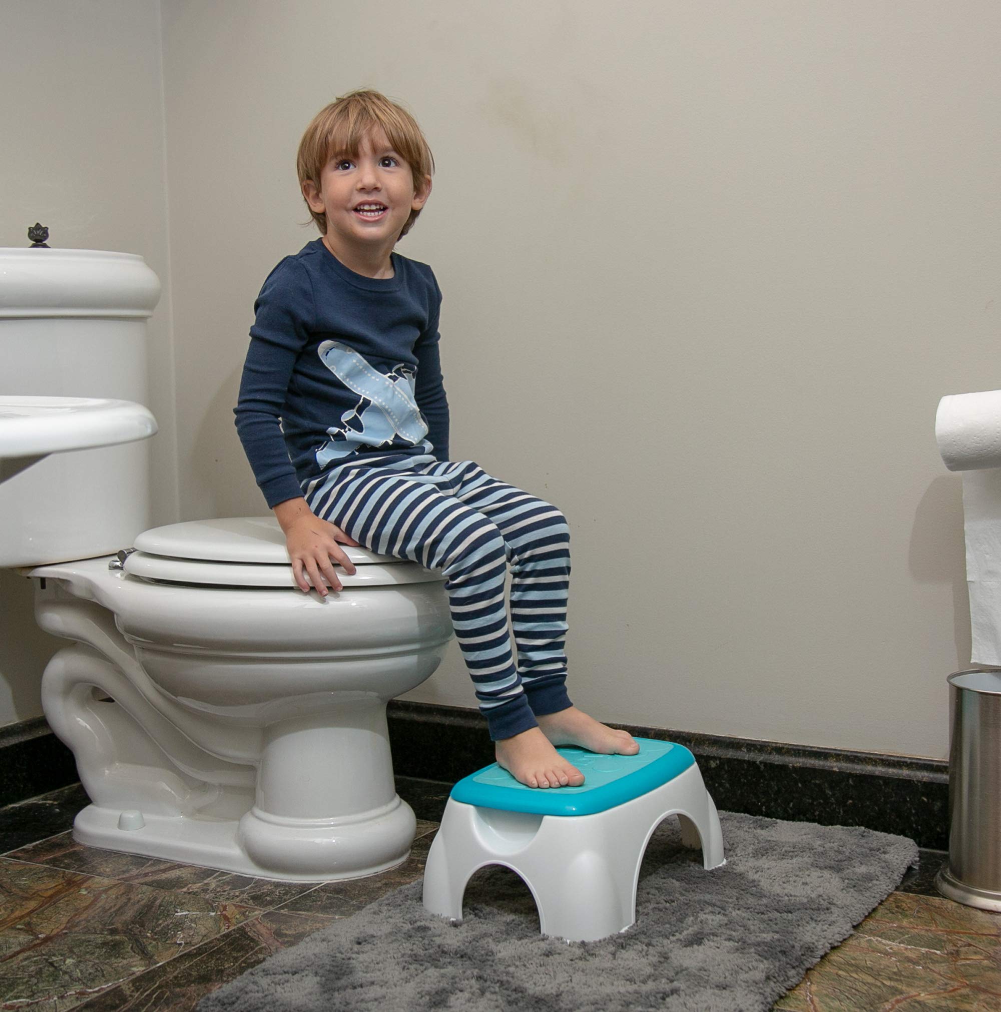 Nuby Step Up Stool, Aqua