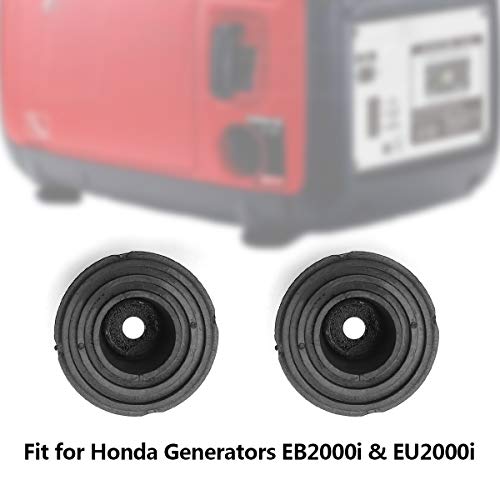 Qnbes 4Pcs Lower Rubber Foot Pad Set Fit for Honda Generators EB2000i & EU2000i Feet Mount Pad Replace 68325-Z07-003