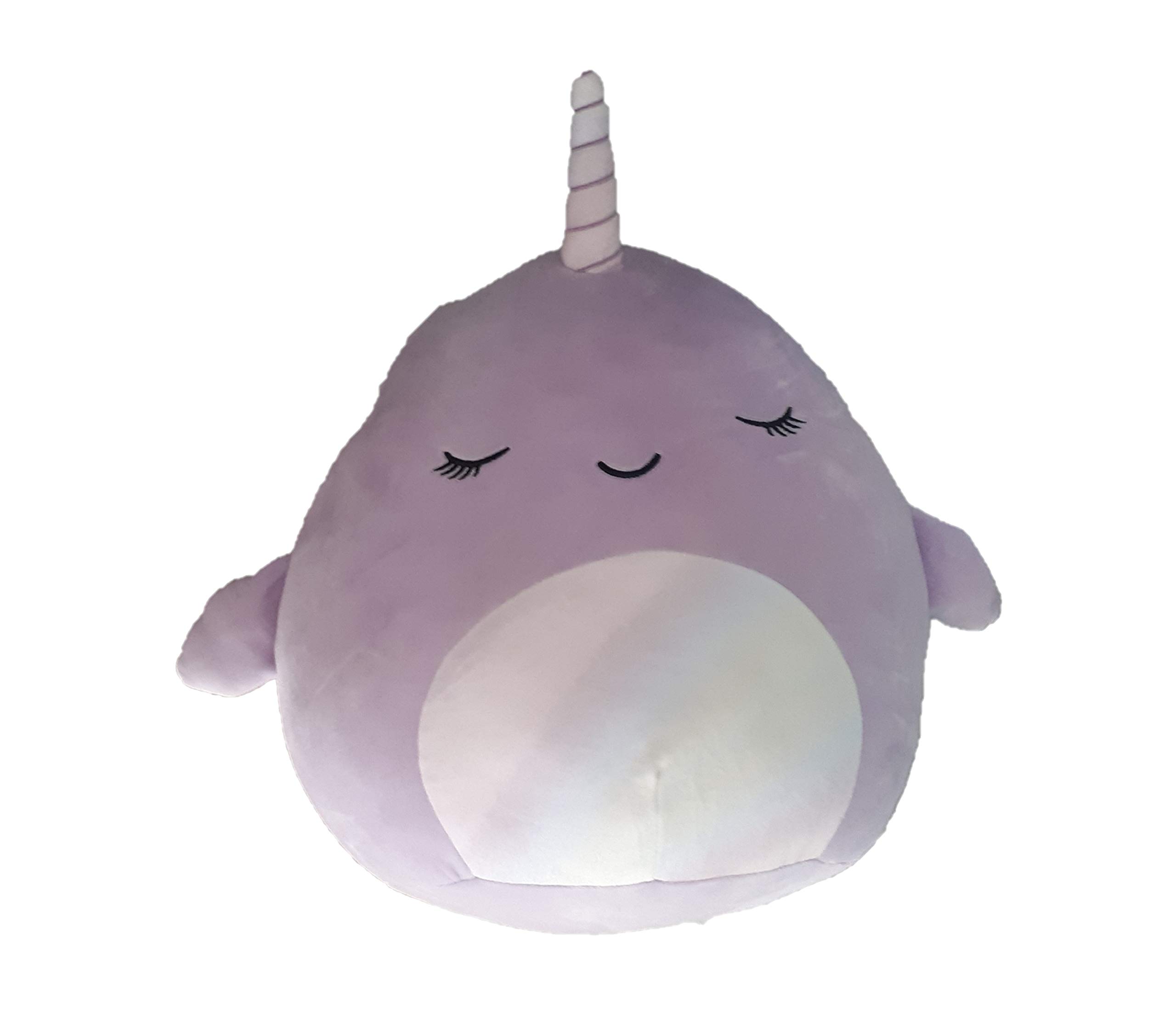 Squishmallow Naomi The 12" Purple Narwhal Super Soft Plush Toy Pillow Pal Buddy Stuffed Animal Birthday Gift